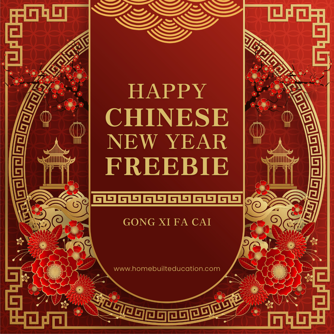Chinese New Year Freebie – With Love, From Homebuilt