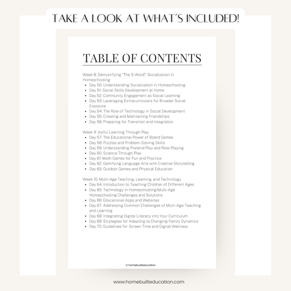 First Semester Foundations: A Homeschooling Family's Daily Guide – With ...