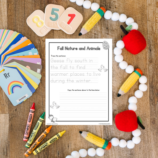 Explorers Handwriting Bundle: Fall Fun Facts(Ages 6-8) – With Love ...